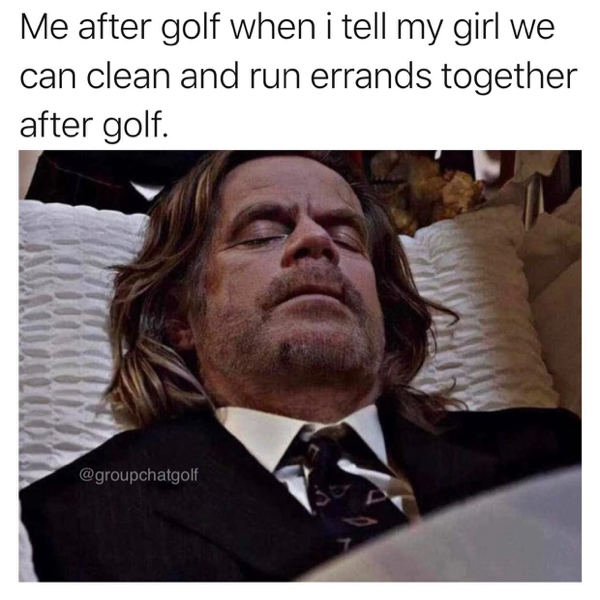 Golf memes to hold you off until the season starts