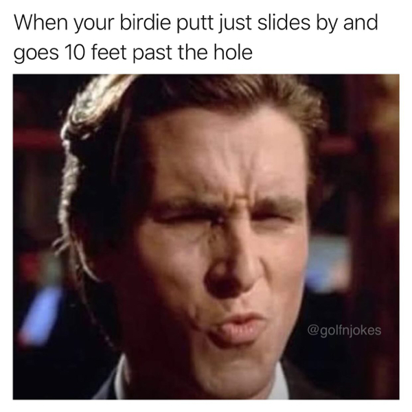 Golf memes to hold you off until the season starts