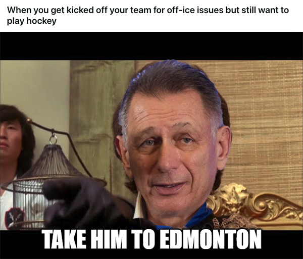 NHL memes are on fire like the Edmonton Oilers