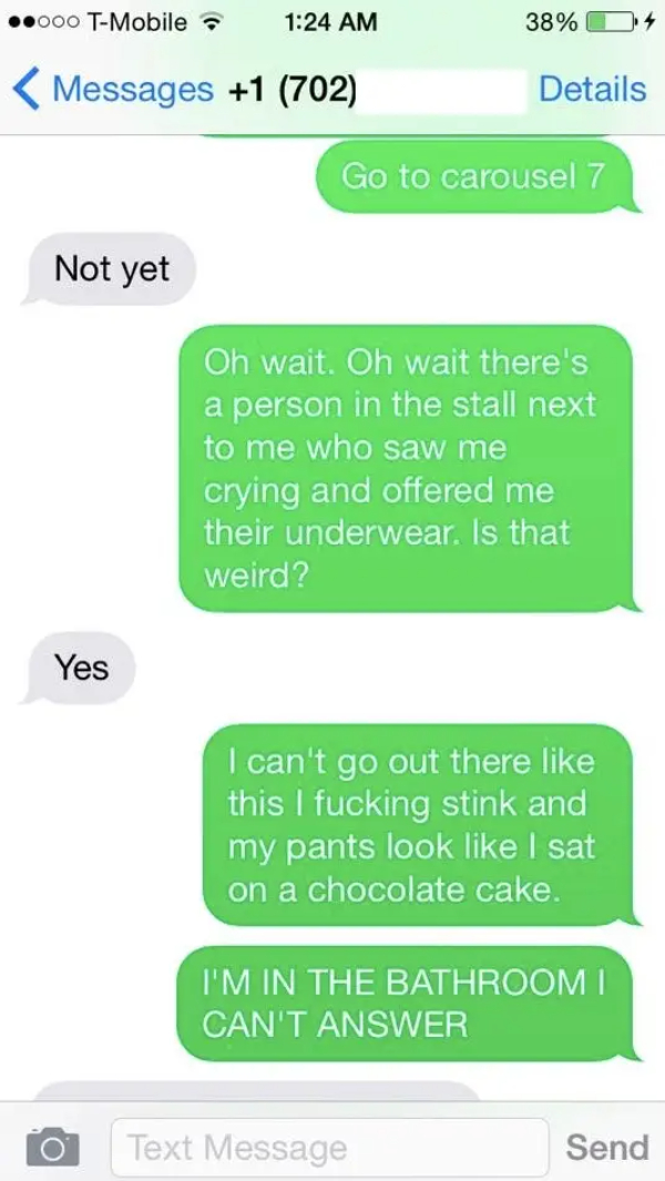 Nothin’ Like Texting the Wrong Number