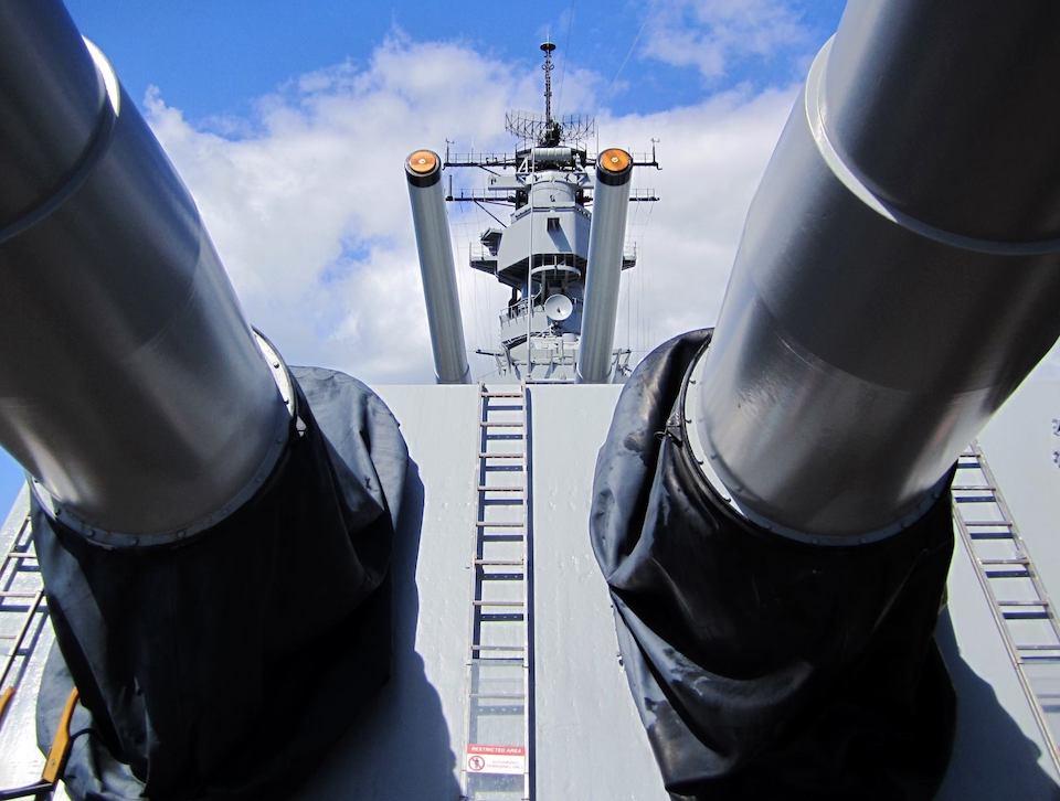 High-Res WW2 Navy Battleship Fire Weapons Pearl Harbor Best Pictures
