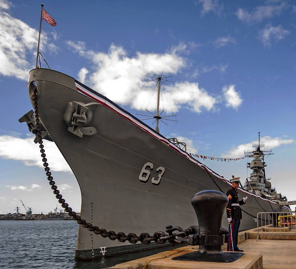 High-Res WW2 Navy Battleship Fire Weapons Pearl Harbor Best Pictures