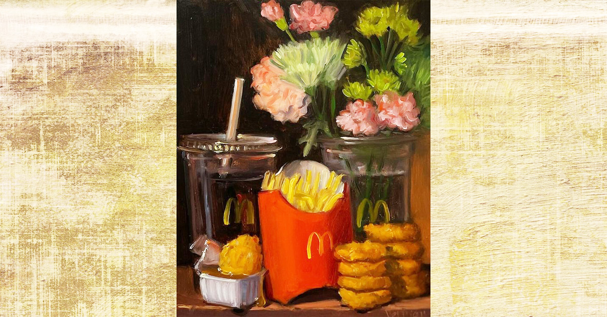 Fast Food Painted As Mouthwatering Masterpieces