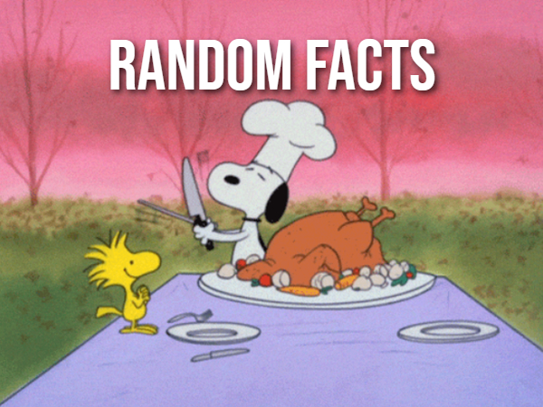 Random Facts for Ya Back Pocket