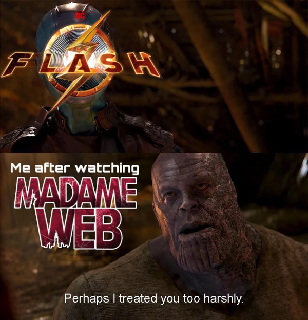 Two thumbs up for Madame Web... the memes not the movie