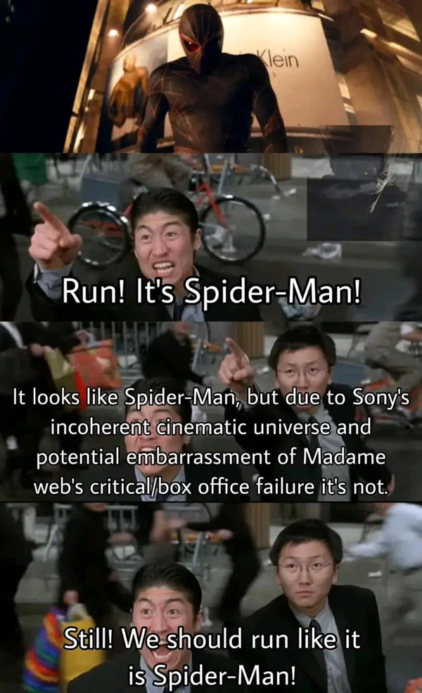 Two thumbs up for Madame Web... the memes not the movie