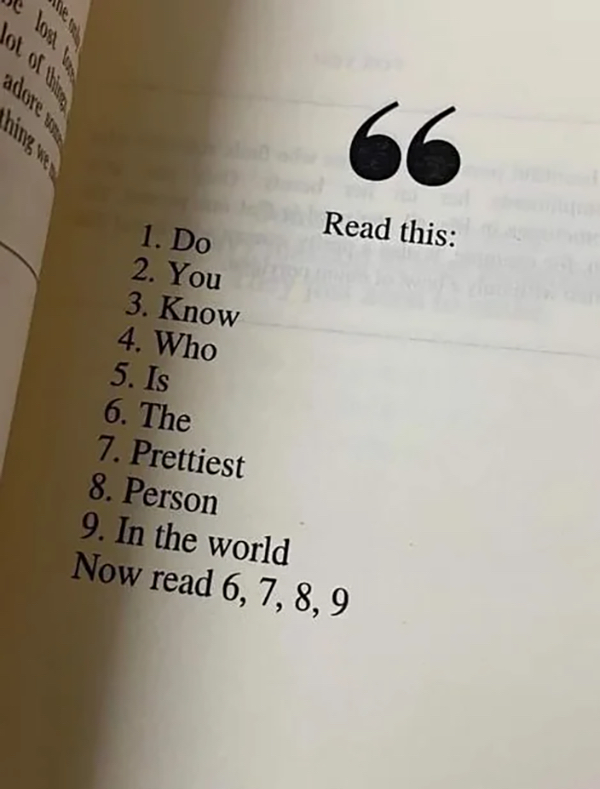 I never thought of it that way, but it's technically the truth