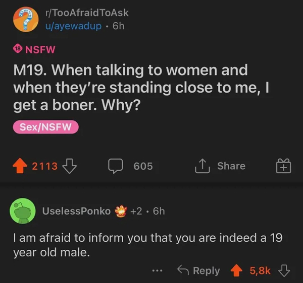 I never thought of it that way, but it's technically the truth