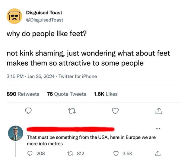 I never thought of it that way, but it's technically the truth