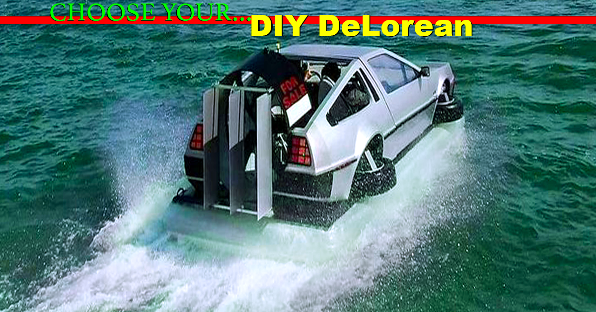 DIY DeLoreans Best Back to the Future Wild DeLorean Designs Cars Toys