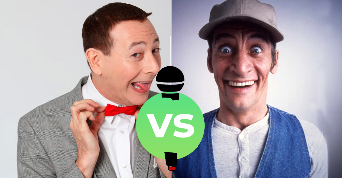 What if Pee-wee Herman & Ernest P. Worrell had a rap battle?