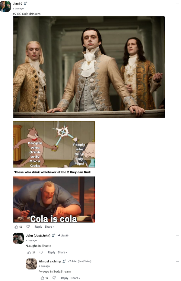 Top Comments are a fun way to start your Sunday mornings