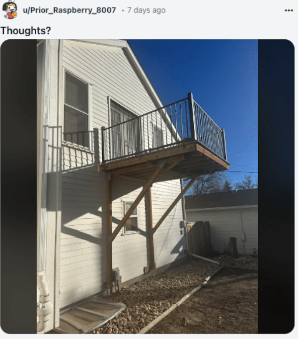 Botched construction jobs are beyond salvaging