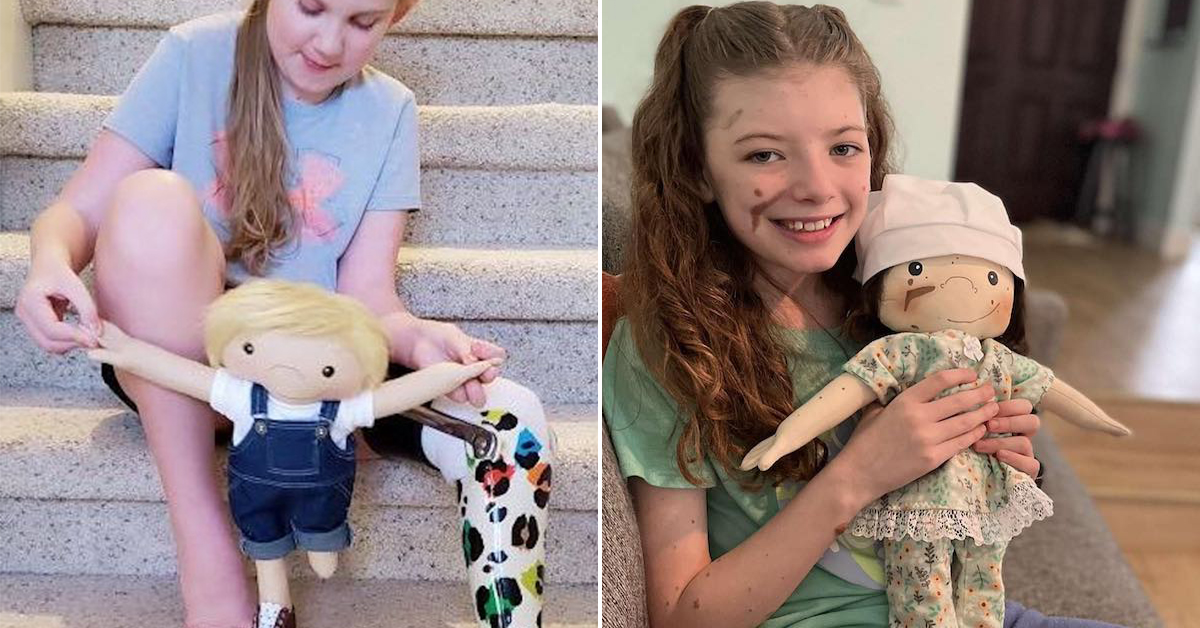 Woman creates inclusive dolls that kids can see themselves in