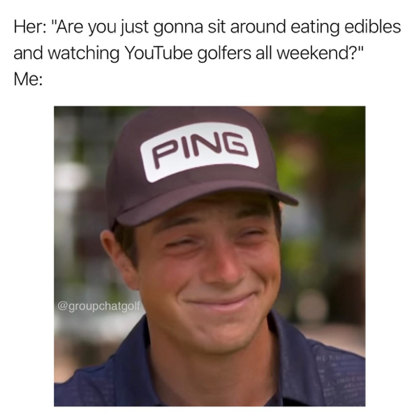 Tee up some golf memes while you’re watching The Players