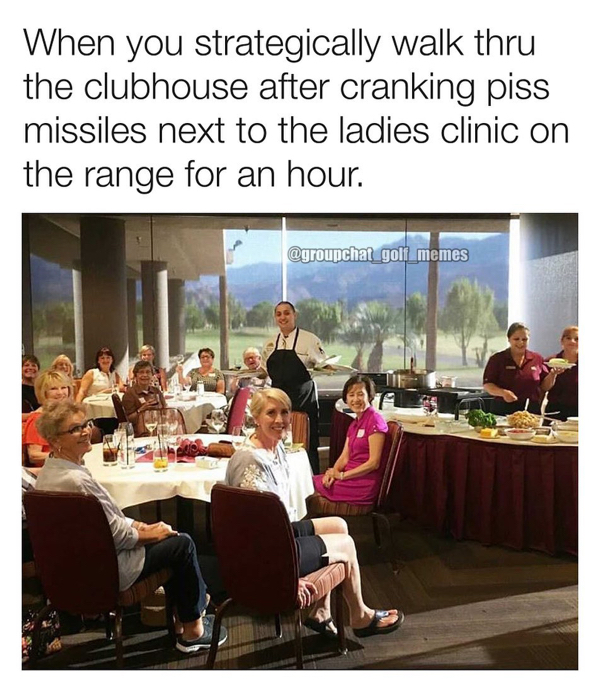 Tee up some golf memes while you’re watching The Players