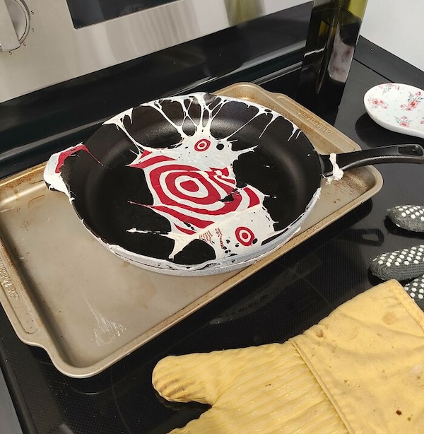 It's safe to assume this food didn't turn out as intended