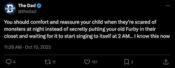 Parents share the things that terrify their kids the most