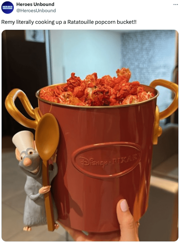 It's official: popcorn buckets can no longer be normal