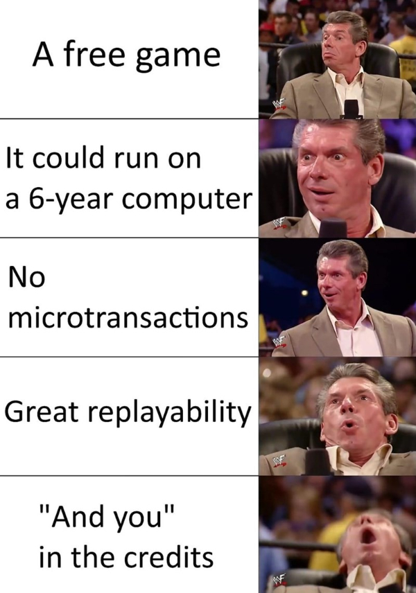 For Gaming Memes, Press Start