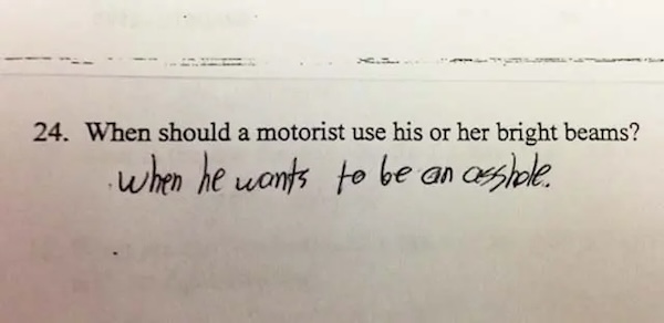 Kids Give the Worst Test Answers