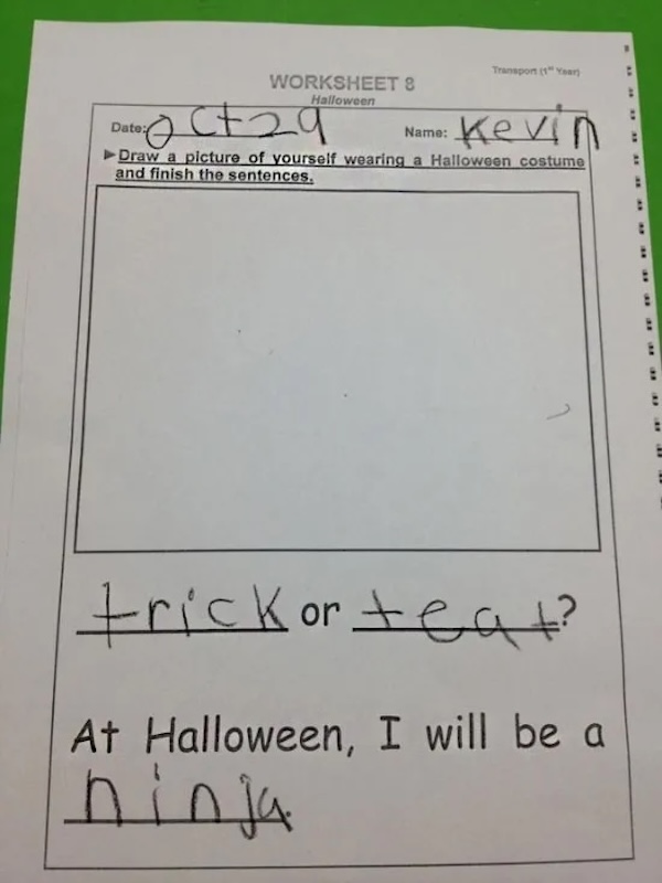 Kids Give the Worst Test Answers