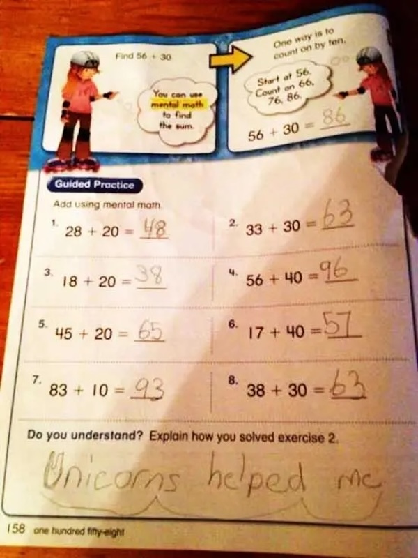 Kids Give the Worst Test Answers
