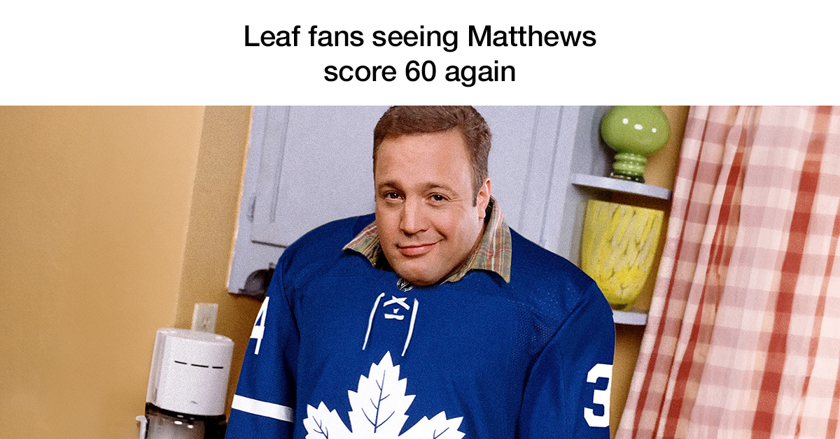 NHL memes are unstoppable just like Auston Matthews