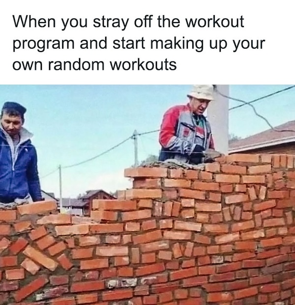No one broke a sweat making these fitness-based memes