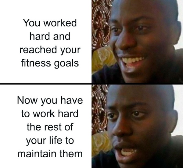 No one broke a sweat making these fitness-based memes