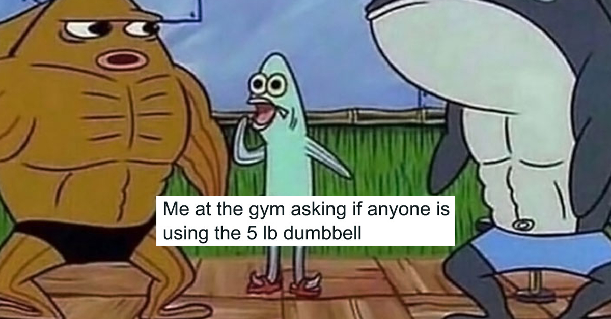 No one broke a sweat making these fitness-based memes