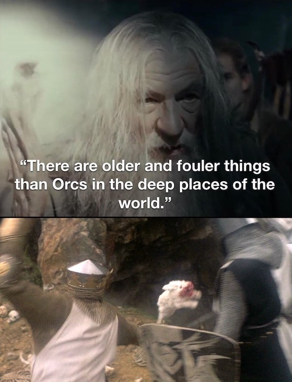 A fun, epic, and cool batch of Tolkien themed memes