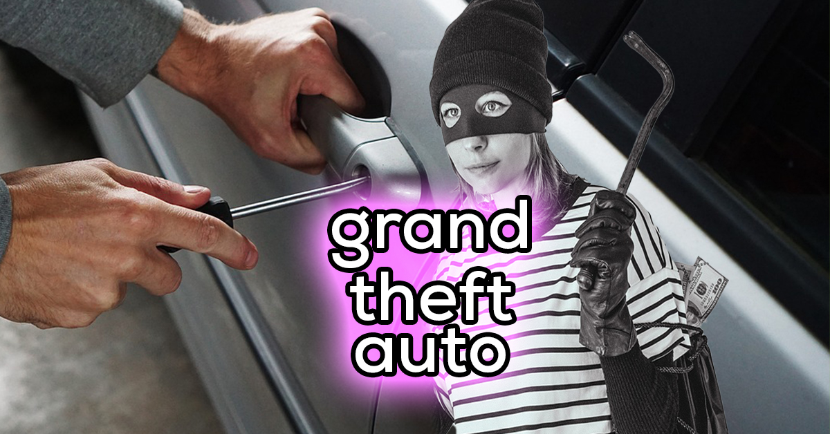 Top 10 stolen vehicles vulnerable to grand theft auto