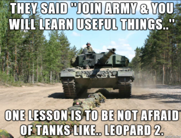Memes of Tanks Funny FAILs and Military Humor Photos Captions