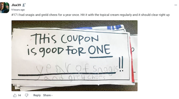 A huge collection of all the funniest comments from the past week