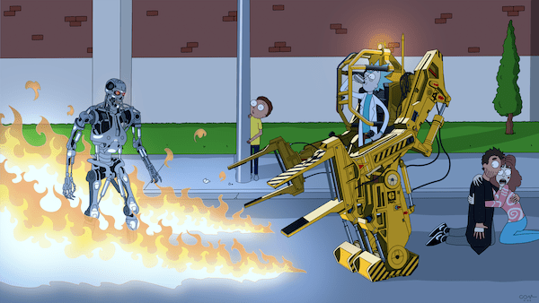 Terminator Movie Memes and Funny T2 GIFs Best Action Flick List T-1000