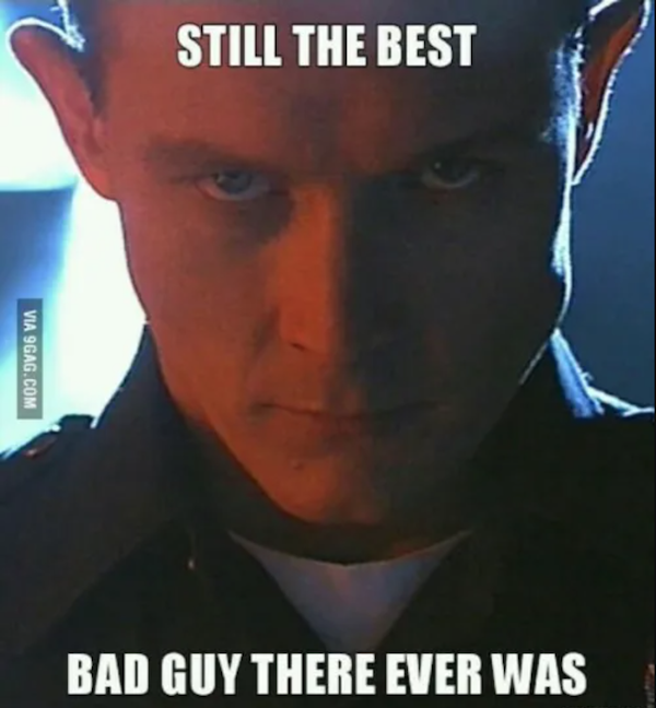 Terminator Movie Memes and Funny T2 GIFs Best Action Flick List T-1000