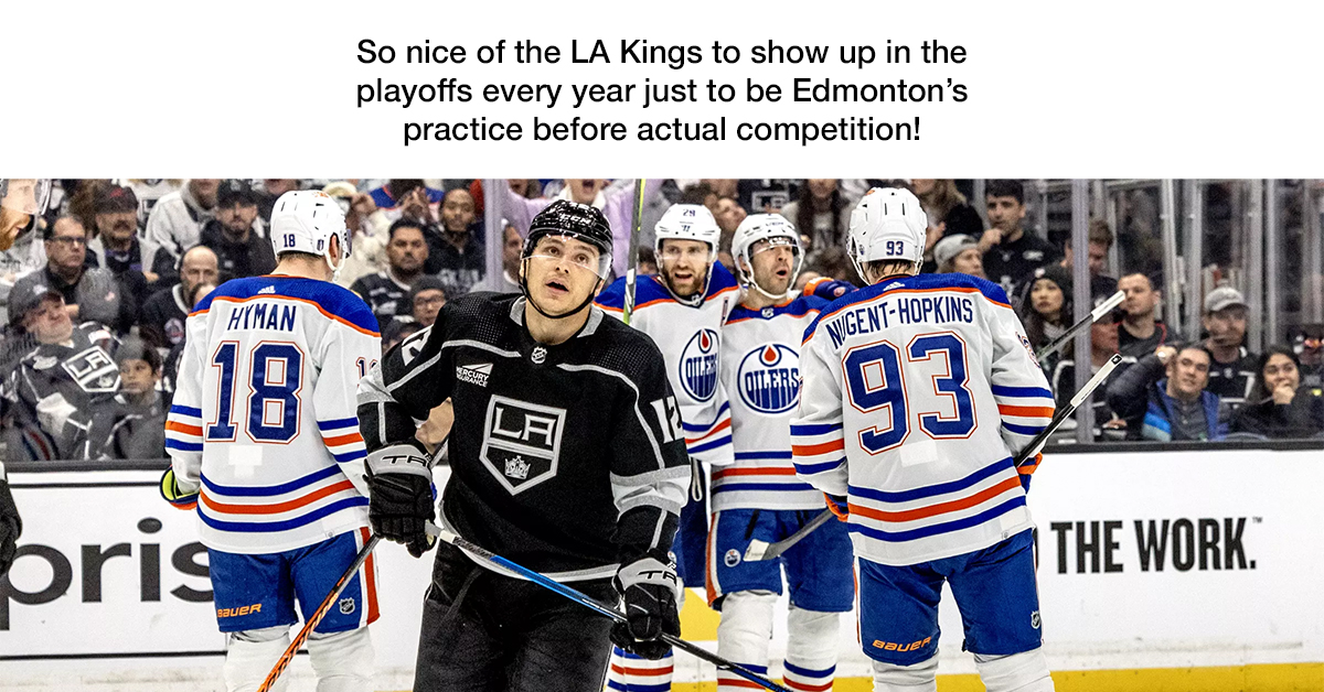 Unlike the Kings, NHL playoff memes aren't done yet
