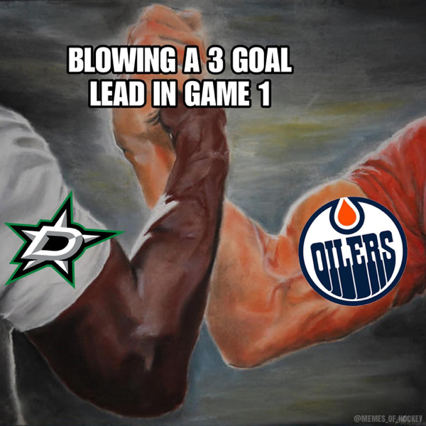 NHL playoff memes hit harder than Jacob Trouba's insane Superman dive
