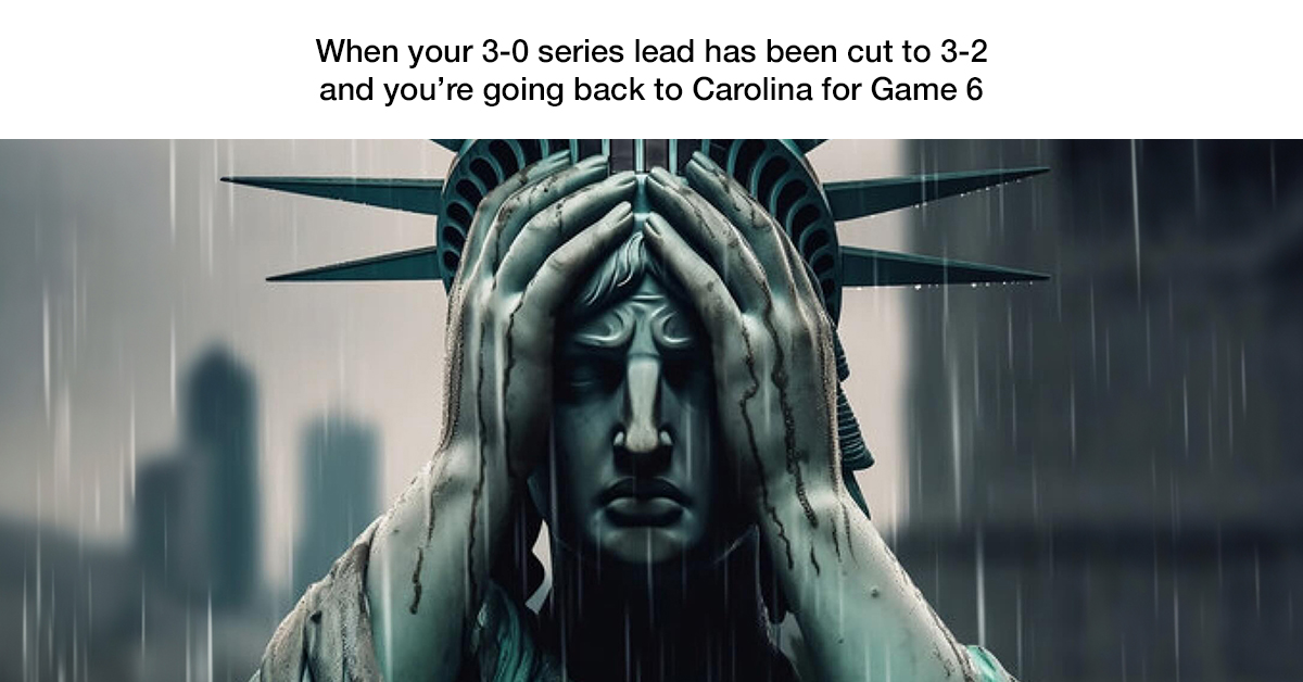 We're still in the Round 2, but NHL playoff memes already won