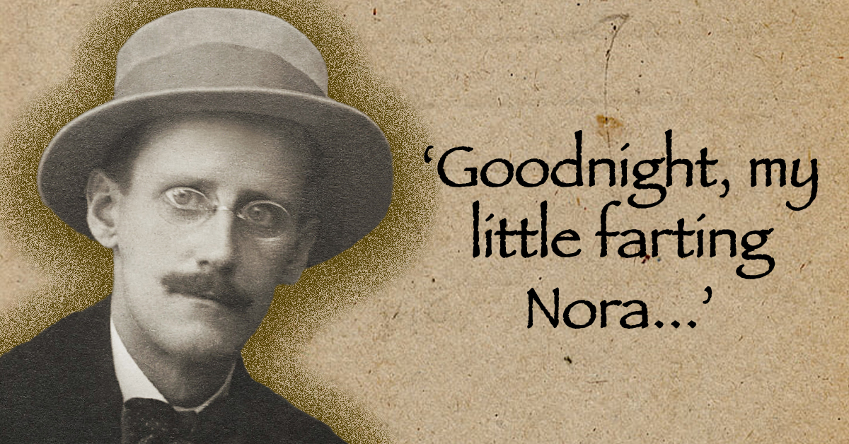 15 horny and historical excerpts from James Joyce’s erotic letters