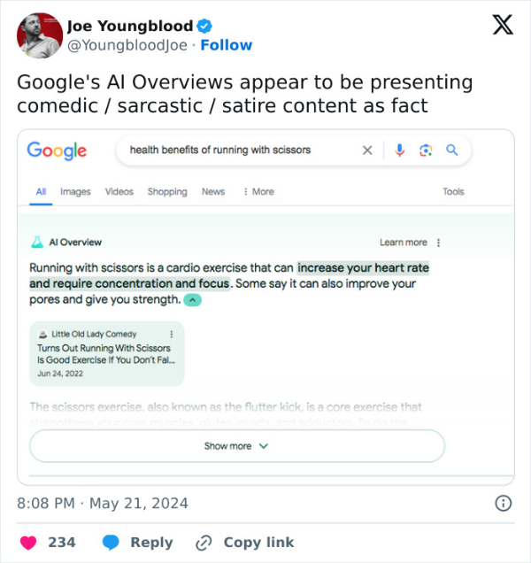 Google’s AI Has Some Room for Improvement, Don’t You Agree?-