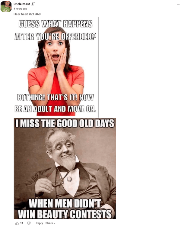 Top commenets from the funniest minds found on the web