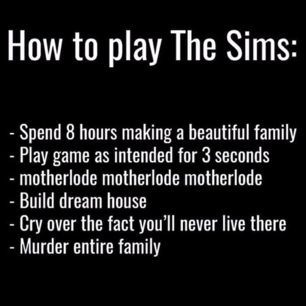 For some The Sims isn't a game, it's a way of life
