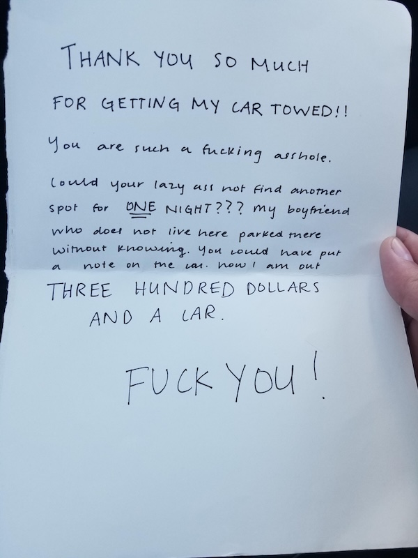 These notes actually exist and that's where the problem started