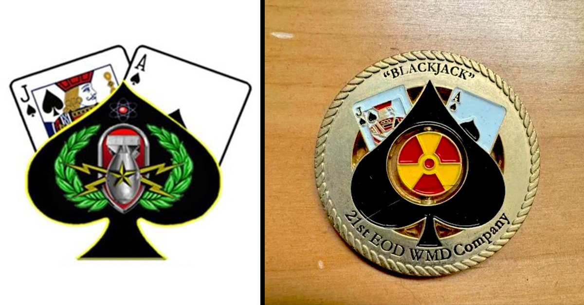 ‘Behind the Coins’: 21st EOD WMD Company "Blackjack" - Chive Nation