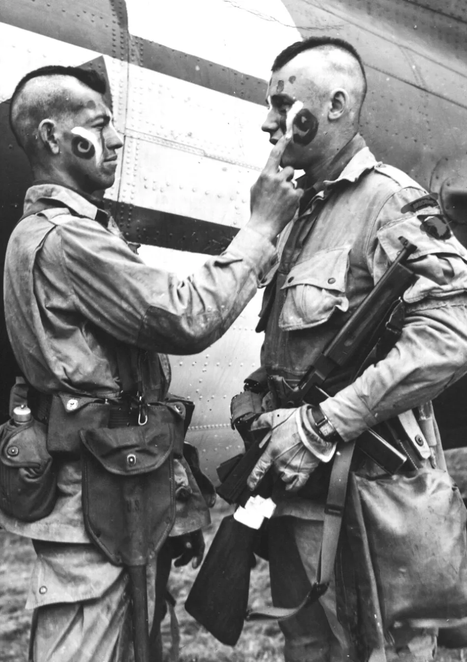 WW2 Hitler Beer Chalice Story Army 101st Airborne added D-Day Handles