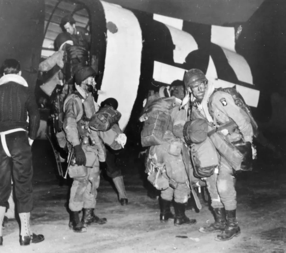 WW2 Hitler Beer Chalice Story Army 101st Airborne added D-Day Handles