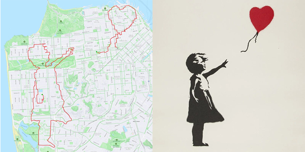 Marathon Runner Creates Intricate GPS Art While Running (26 Photos)