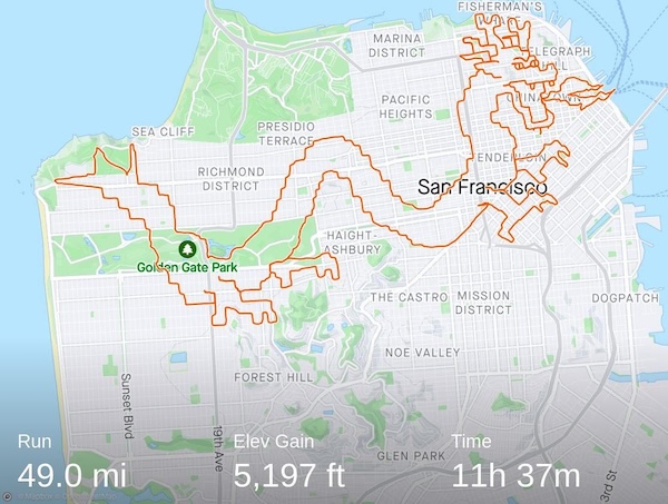Marathon Runner Creates Intricate GPS Art While Running (26 Photos)